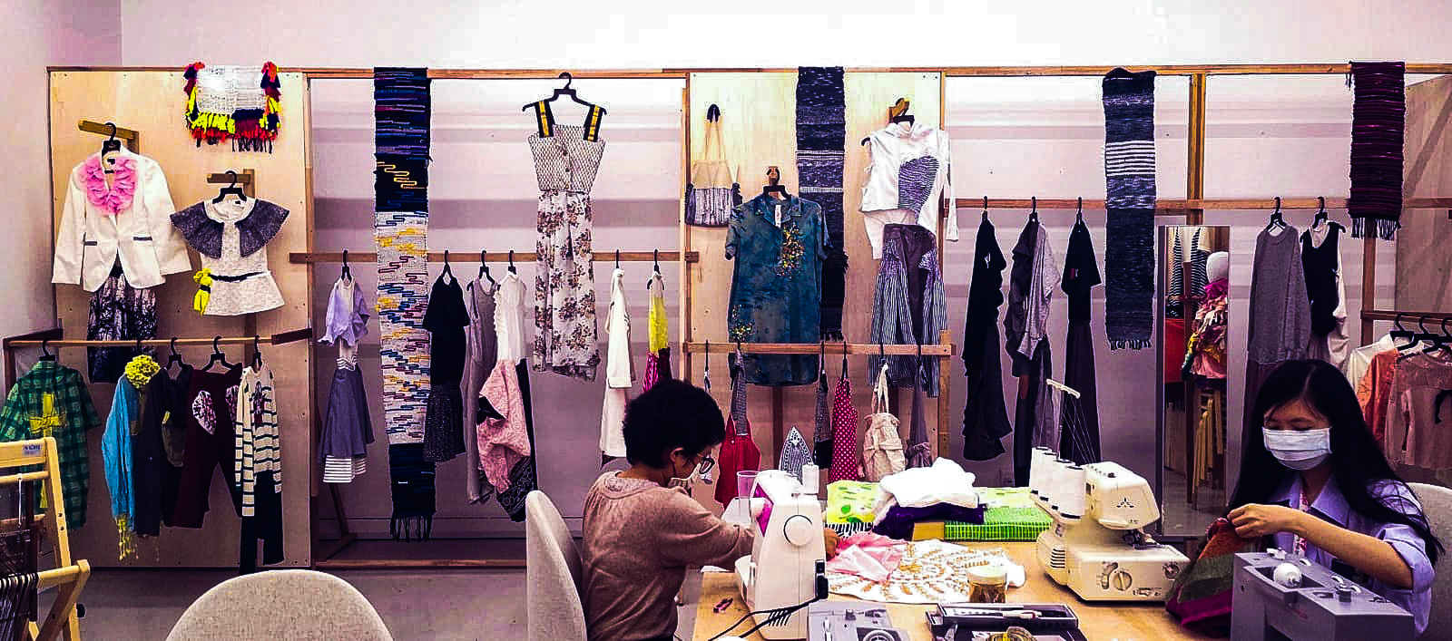 Renew Earth Sweat Shop Exhibition & Sewing Workspace | Post-Museum