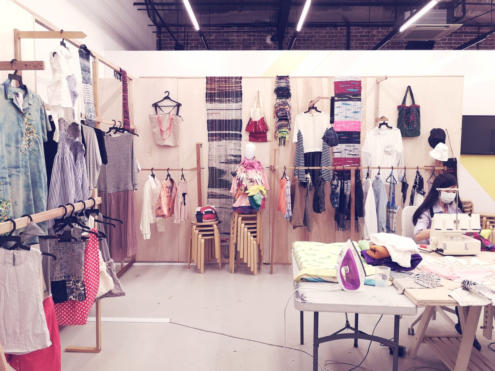 Renew Earth Sweat Shop Exhibition & Sewing Workspace | Post-Museum